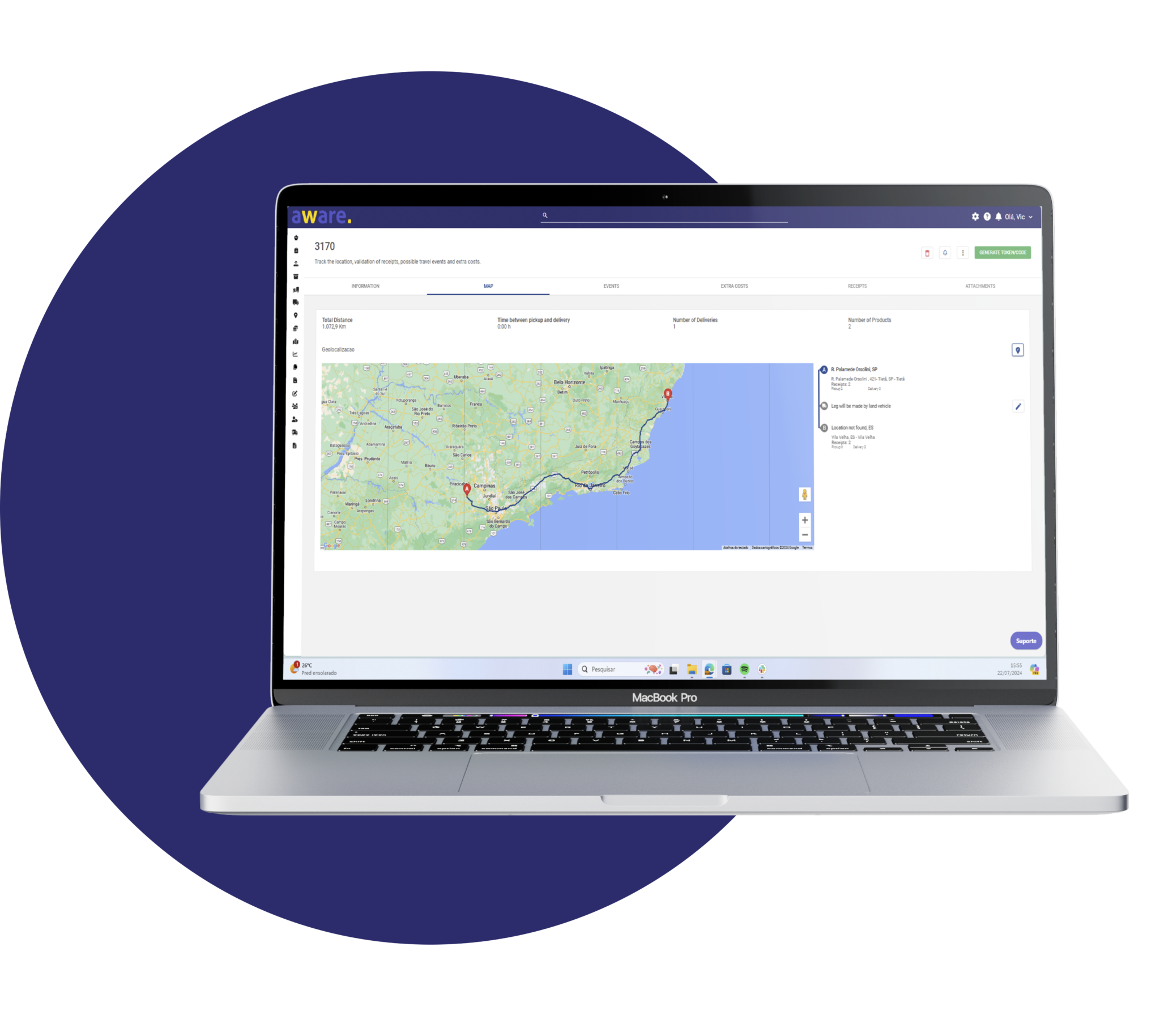 Aware Log - Um sistema para toda a sua frota